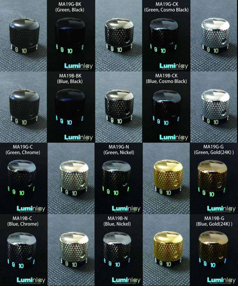 Luminlay Introduces M19 Luminescent Knobs – No Treble