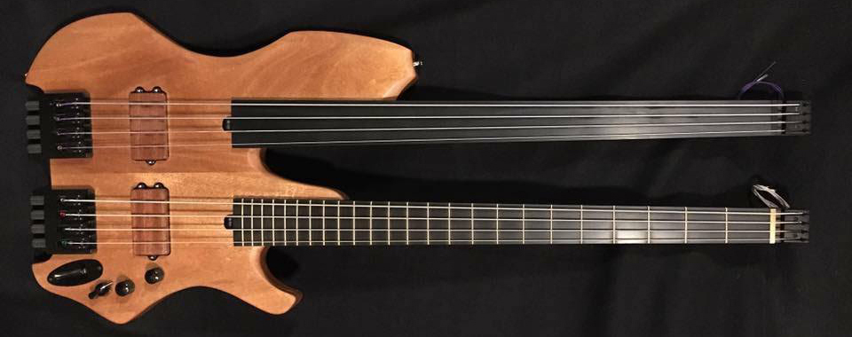 Bass of the Week: Bonobo Guitars Double Neck Headless Bass – No Treble