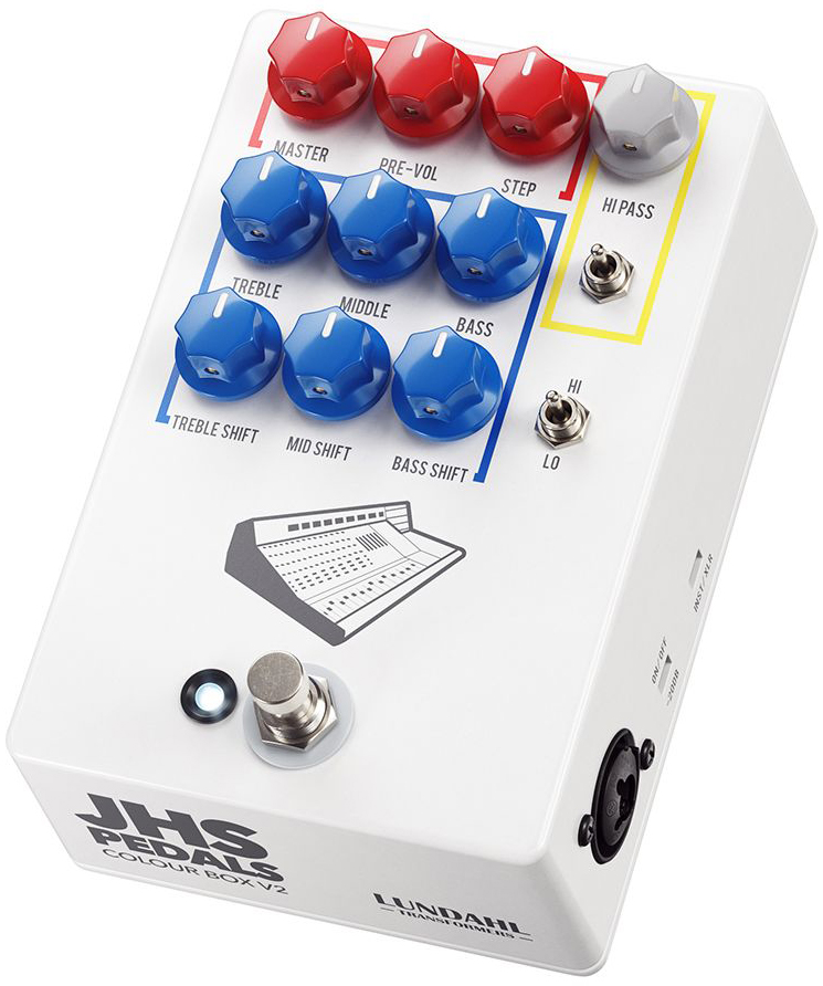 JHS Pedals Introduces Colour Box V2 Preamp Pedal – No Treble