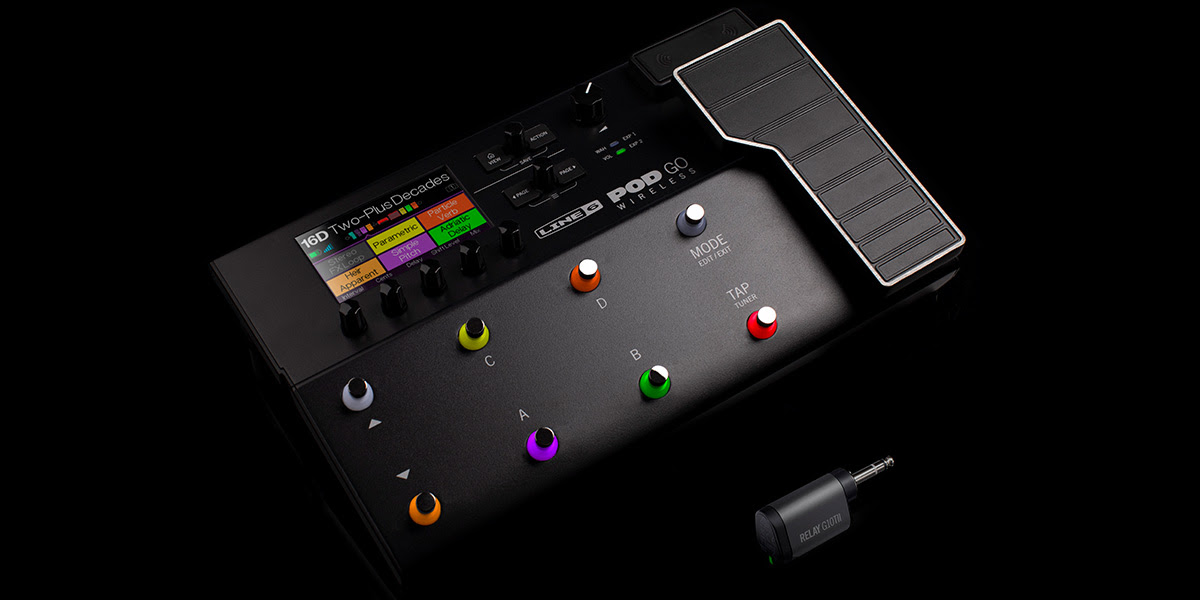 Line 6 Announces POD Go Wireless – No Treble