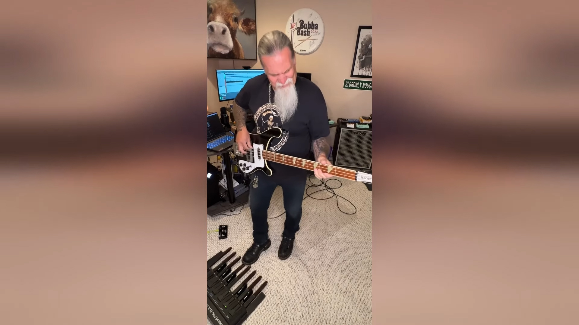 Tim Starace: “Natural Science” Bass and Keys Cover – No Treble