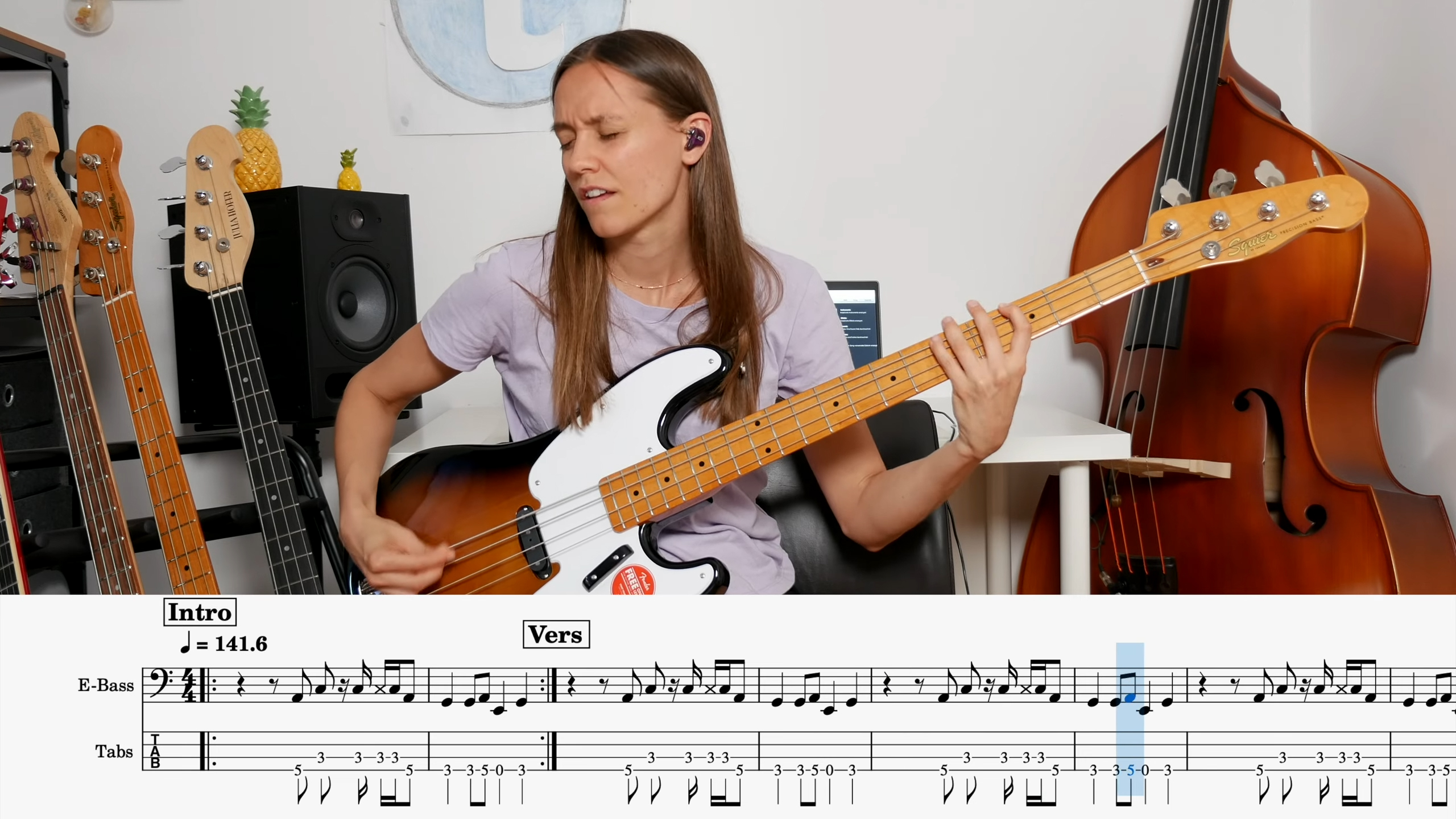 Julia Hofer: “Spirits In The Material World” Bass Playalong and ...