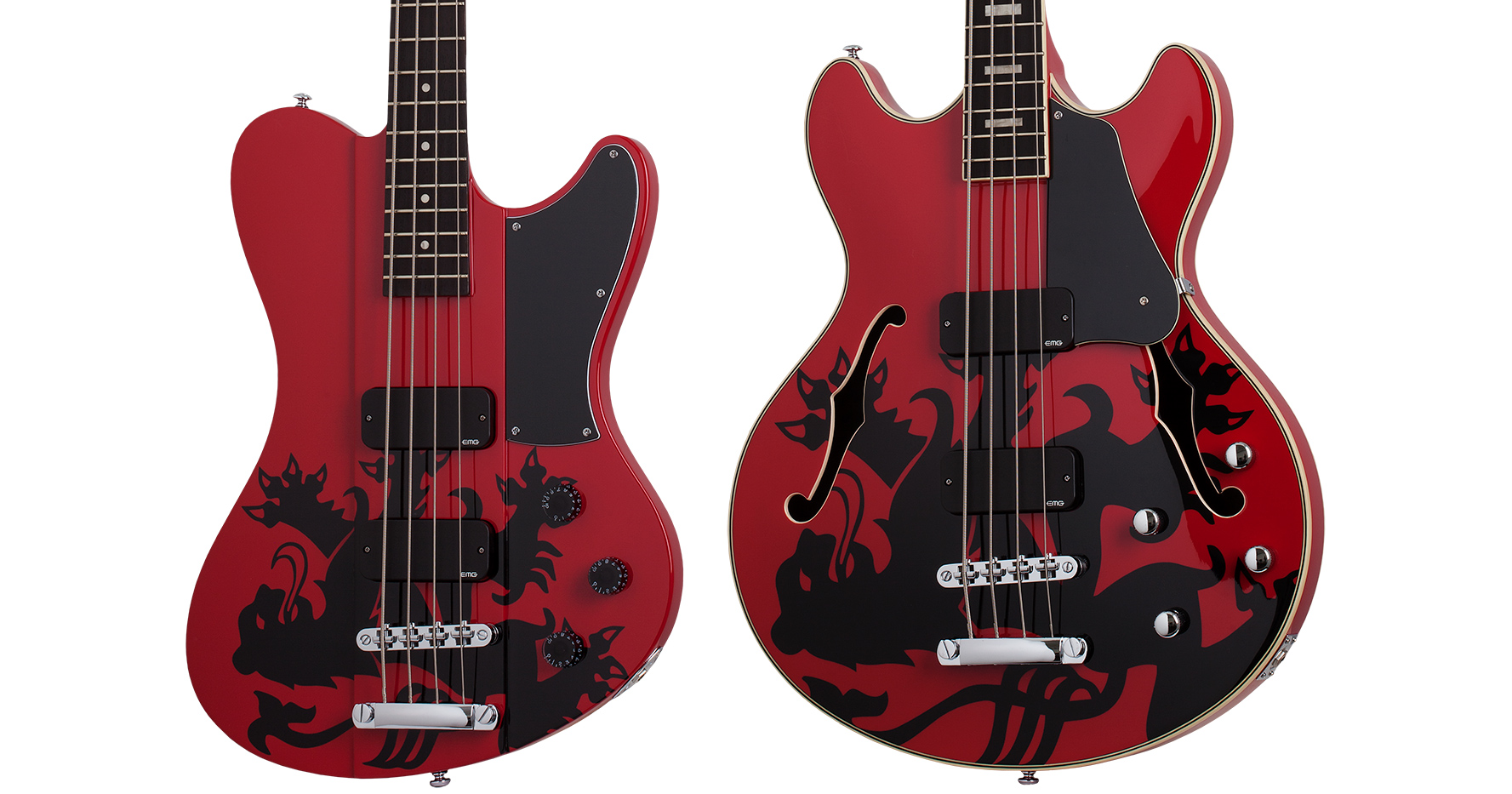 Schecter Launches New Simon Gallup Signature Basses – No Treble