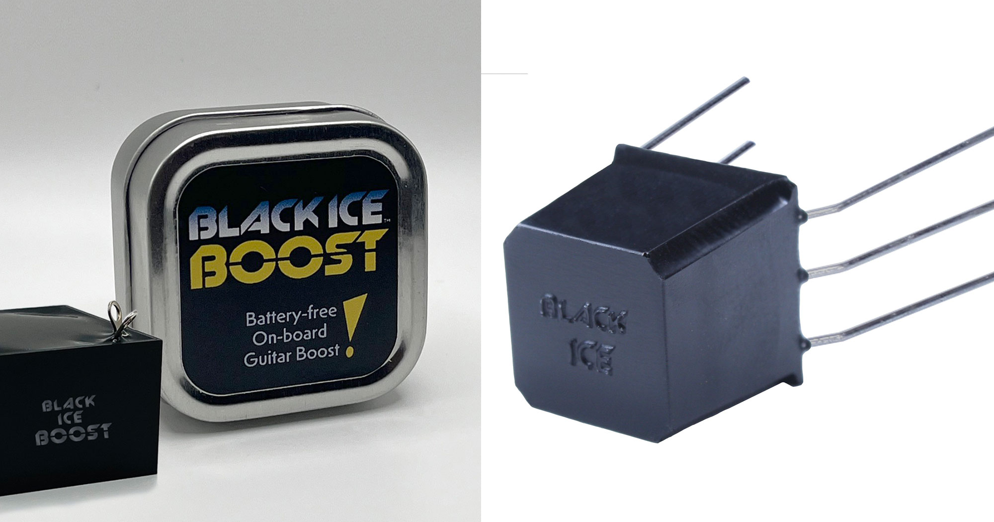 Black Ice Introduces Battery-Free Boost and Distortion Modules – No Treble
