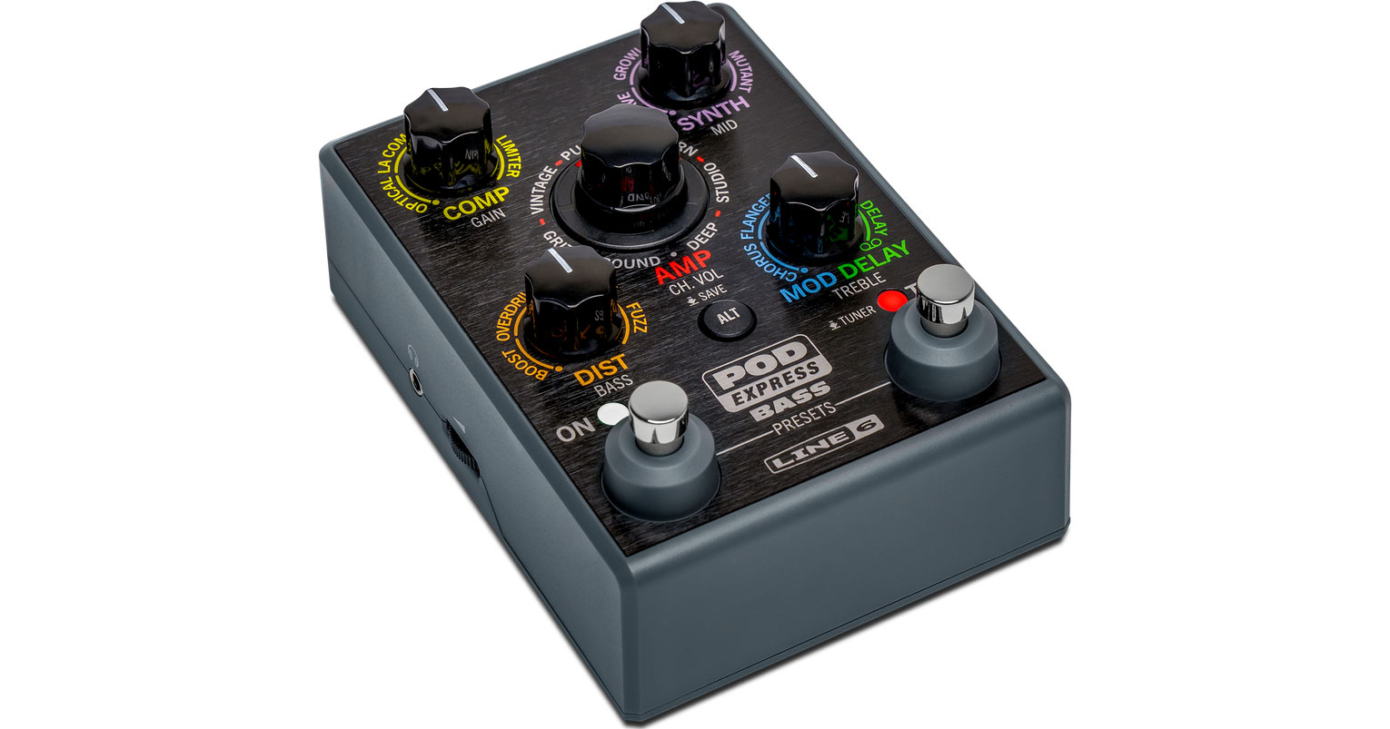 Line 6 Launches the Pod Express Bass Pedal – No Treble
